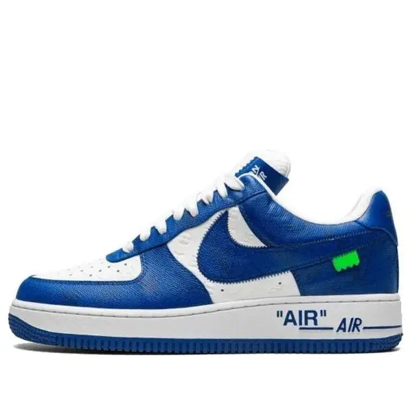 Nike X Louis Vuitton Air Force 1 Low Virgil Abloh - Bluewhite