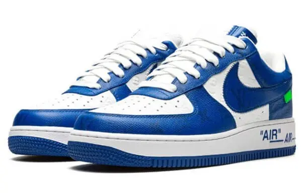 Nike X Louis Vuitton Air Force 1 Low Virgil Abloh - Bluewhite