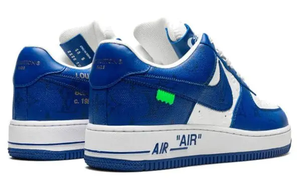 Nike X Louis Vuitton Air Force 1 Low Virgil Abloh - Bluewhite