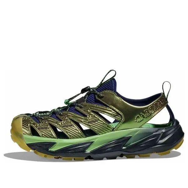 Hoka One One Hopara X Brain Dead Sandals - Peapod/eggnog