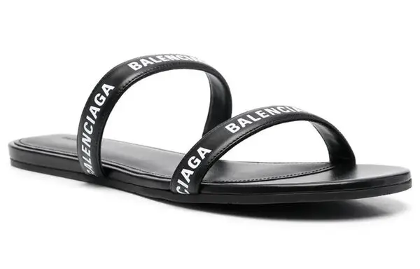 Balenciaga Logo Sandals