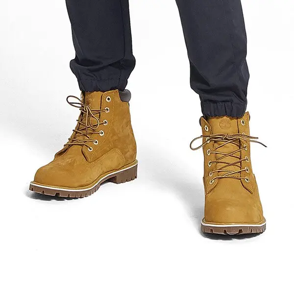 Timberland 6 Inch Basic Alburn Waterproof Boots - Yellow
