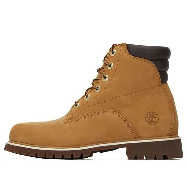 Timberland Alburn 6 Inch Waterproof Nubuck Boots - Yellow