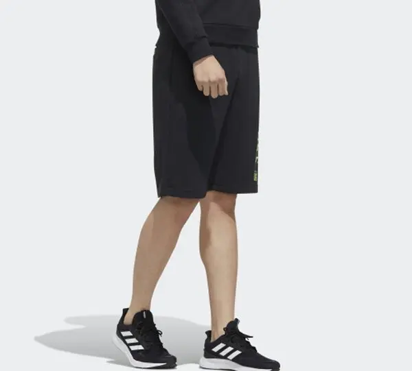 Adidas Neo Printed Logo Shorts