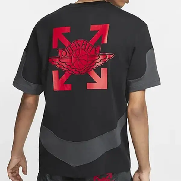 JORDAN X Off-white 2020 T-shirt Asia Sizing Red