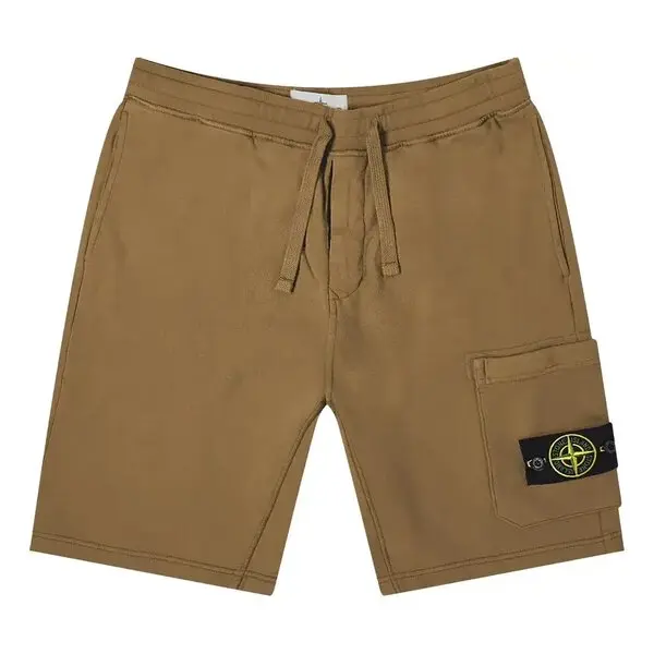 Stone Island Cargo Bermuda Shorts - Brown