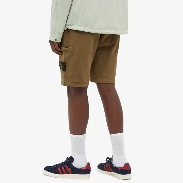 Stone Island Cargo Bermuda Shorts - Brown
