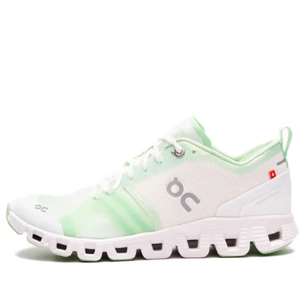 On Cloud X Shift Sneakers - White/green