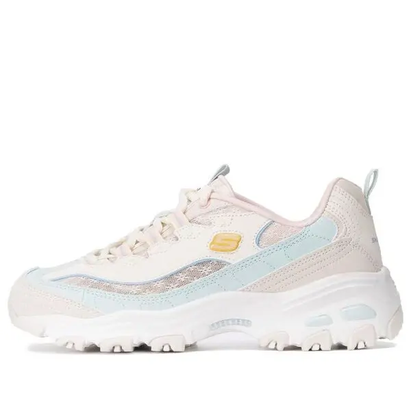 Sketchers Dlites 1.0 Sneakers - Beige/blue