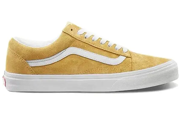 VANS Old Skool Pig Suede Sneakers - Yellow