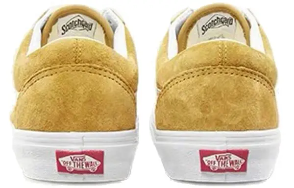 VANS Old Skool Pig Suede Sneakers - Yellow