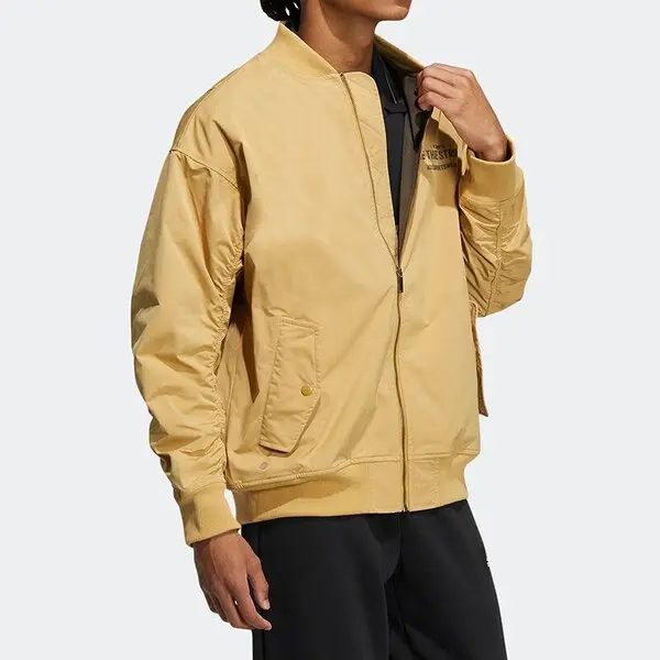 Adidas Bomber Jacket With Zipper Closure