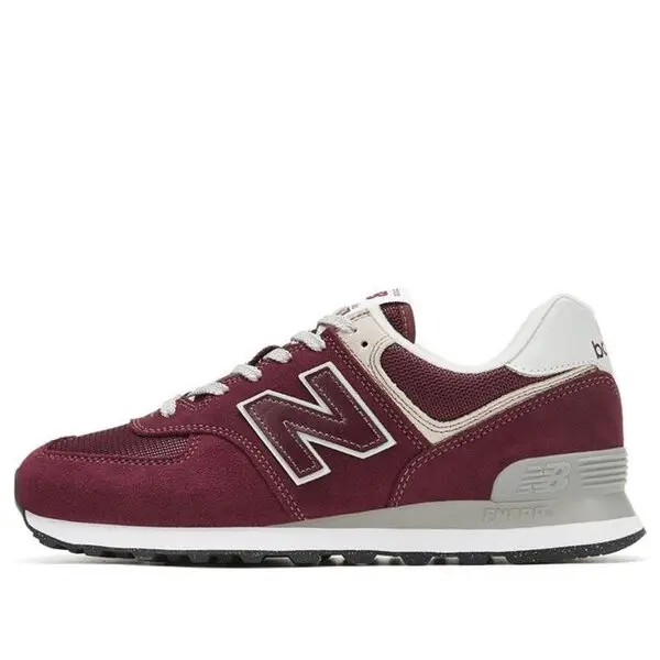 NEW BALANCE 574 Classic Sneakers - Dark Red/gray