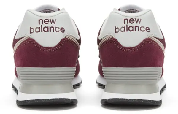 NEW BALANCE 574 Classic Sneakers - Dark Red/gray