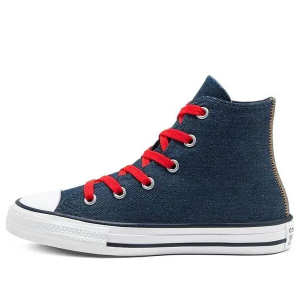 CONVERSE Chuck Taylor All Star High Top Sneakers - Blue/red