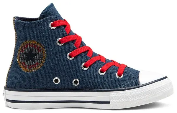 CONVERSE Chuck Taylor All Star High Top Sneakers - Blue/red