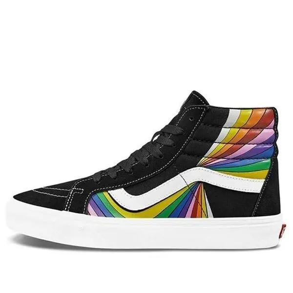 VANS Sk8-hi Reissue "refract White" High-top Sneakers - Black