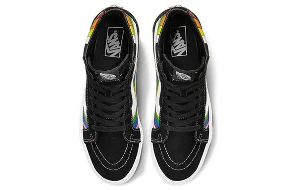 VANS Sk8-hi Reissue "refract White" High-top Sneakers - Black