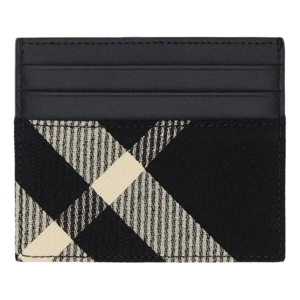 Burberry 25 Leather Cardholder - Black