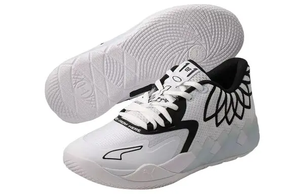 PUMA Mb.01 Low Lamelo Ball 'team Colors' Sneakers - White/black