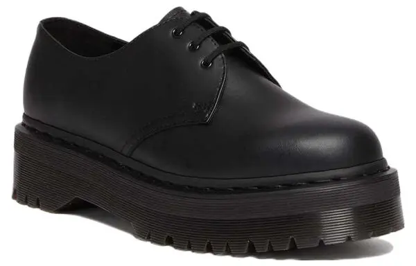 Dr. Martens Vegan Felix Platform Shoes - Black