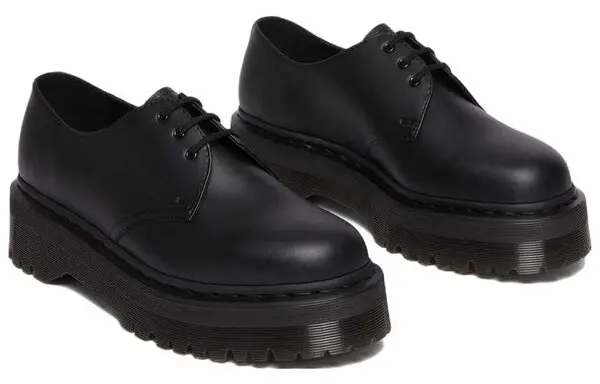 Dr. Martens Vegan Felix Platform Shoes - Black