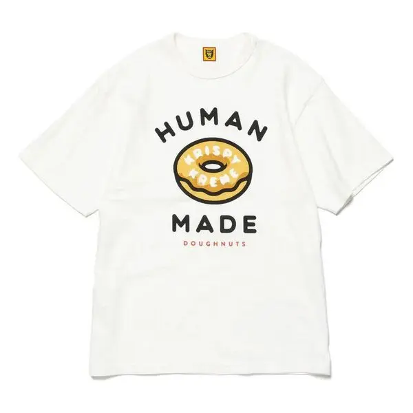 HUMAN MADE X Krispy Kreme Graphic T-shirt - White