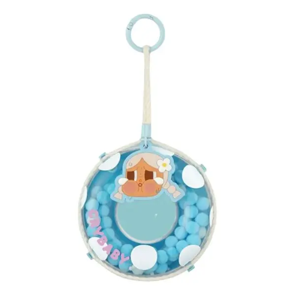POP MART Crybaby Vacation Mode On Series Pendant 'chilling On The Beach - Multi-color