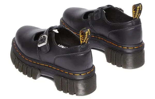 Dr. Martens Audrick Nappa Lux Platform Mary Jane Shoes