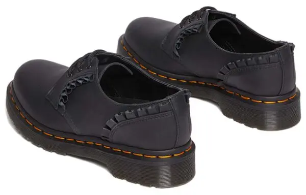 Dr. Martens 1461 Nappa Leather Oxford Shoes With Frill Detailing