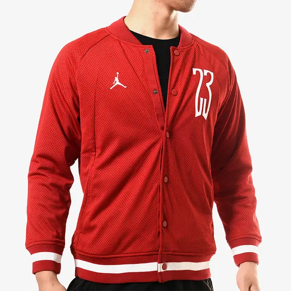 JORDAN Air 14 Retro Last Shot Mesh Bomber Jacket
