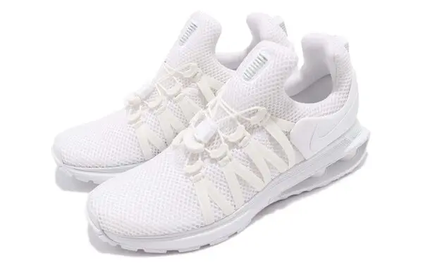Nike Shox Gravity "triple " Sneakers - White