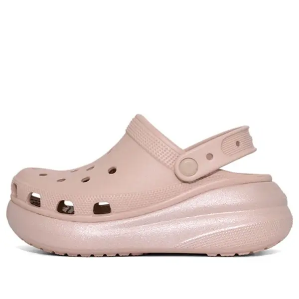 CROCS Classic Crush Shimmer Clog - Pink