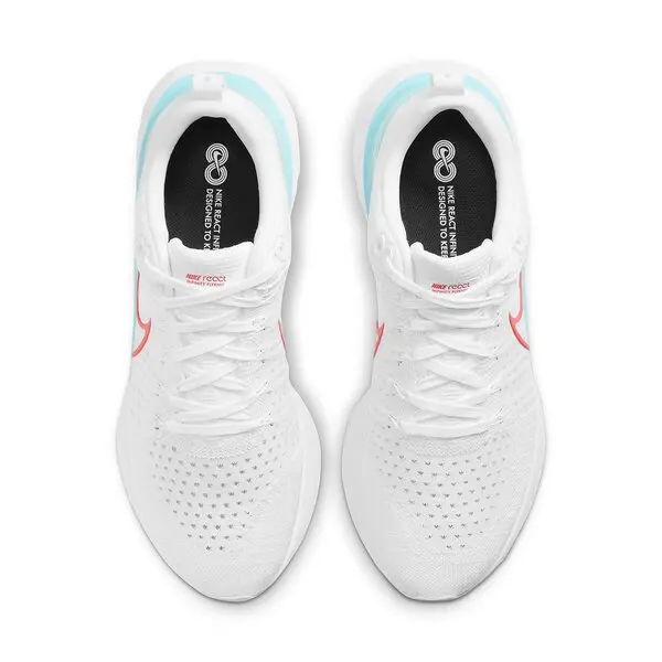 Nike React Infinity Run Flyknit 2 "white Glacier Ice