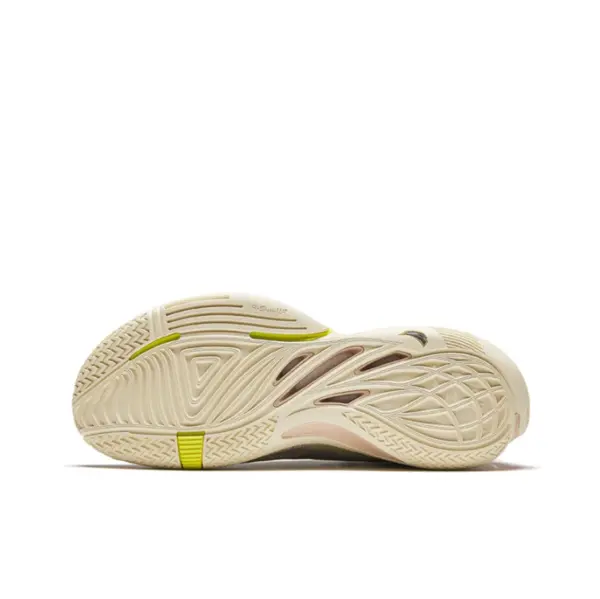 ANTA Instant Zap 1 Athletic Sneakers - Beige/lemon