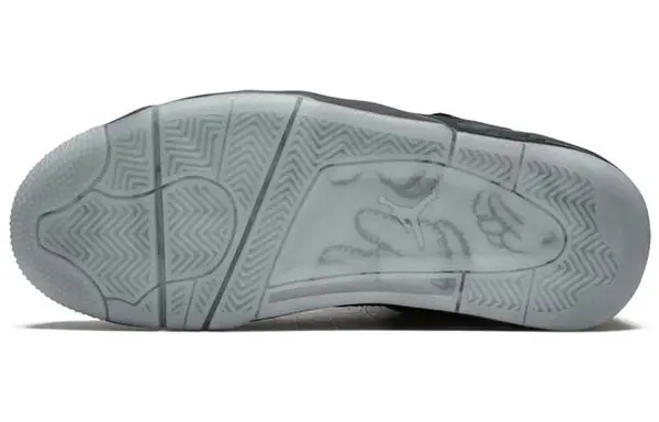 JORDAN Air 4 Retro X Kaws - Black/black