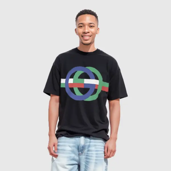 Gucci Round Gg Print Cotton T-shirt