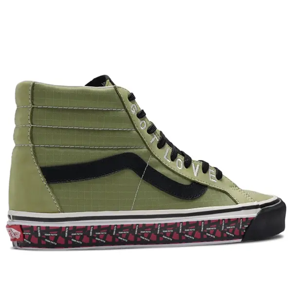 VANS X Patta Sk8-hi 38 Dx "got Love For All" High Top Sneakers - Moss/black
