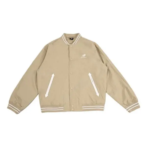 NEW BALANCE Baseball Jacket - Khaki