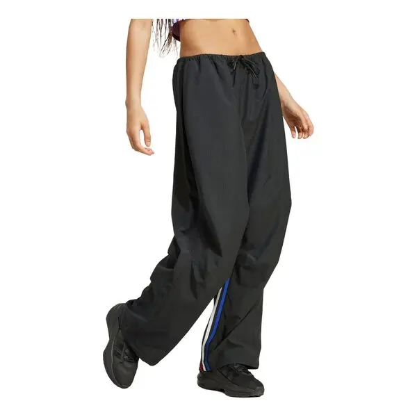 Adidas Track Pants With Side Stripes - Black
