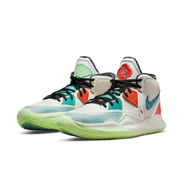 Nike Kyrie Infinity High Top Sneakers - White/green