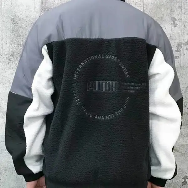 PUMA Fleece Lapel Jacket