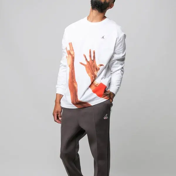 JORDAN X Union La The J Long-sleeve T-shirt