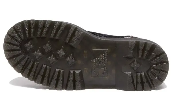 Dr. Martens Vegan Jadon Max Crushed Velvet Platform Boots