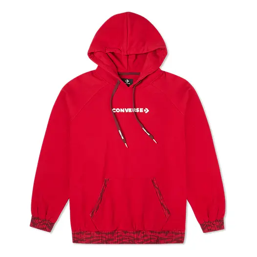 CONVERSE New Year Series Tiger Stripes Hoodie - Red