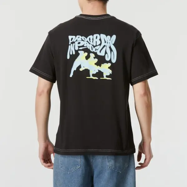 PUMA Logo Pocket T-shirt - Black