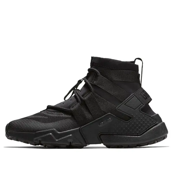 Nike Huarache Gripp High-top Sneakers - Black