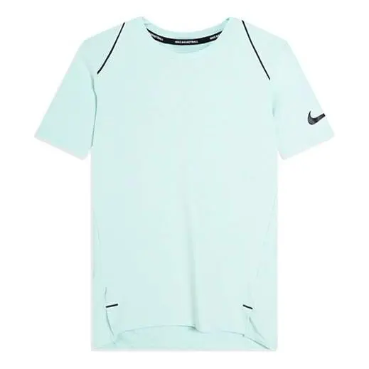 Nike Dry Top Ss Hyperelite Elite Basketball Short Sleeve T-shirt - Green