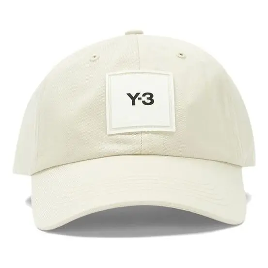 Adidas Y-3 Square Label Cap - White