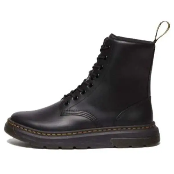 Dr. Martens Crewson Leather Lace Up Boots - Black